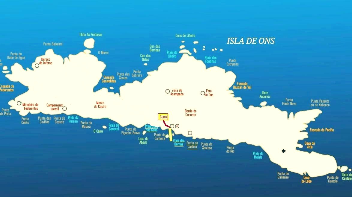 O LIVRO DE AREIA: De barco num dia de chuva aportei à ilha de Ons