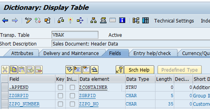 SAP ABAP: BADI Add Header Tab Custom Fields in VA01,VA02,VA03 ( Sales ...