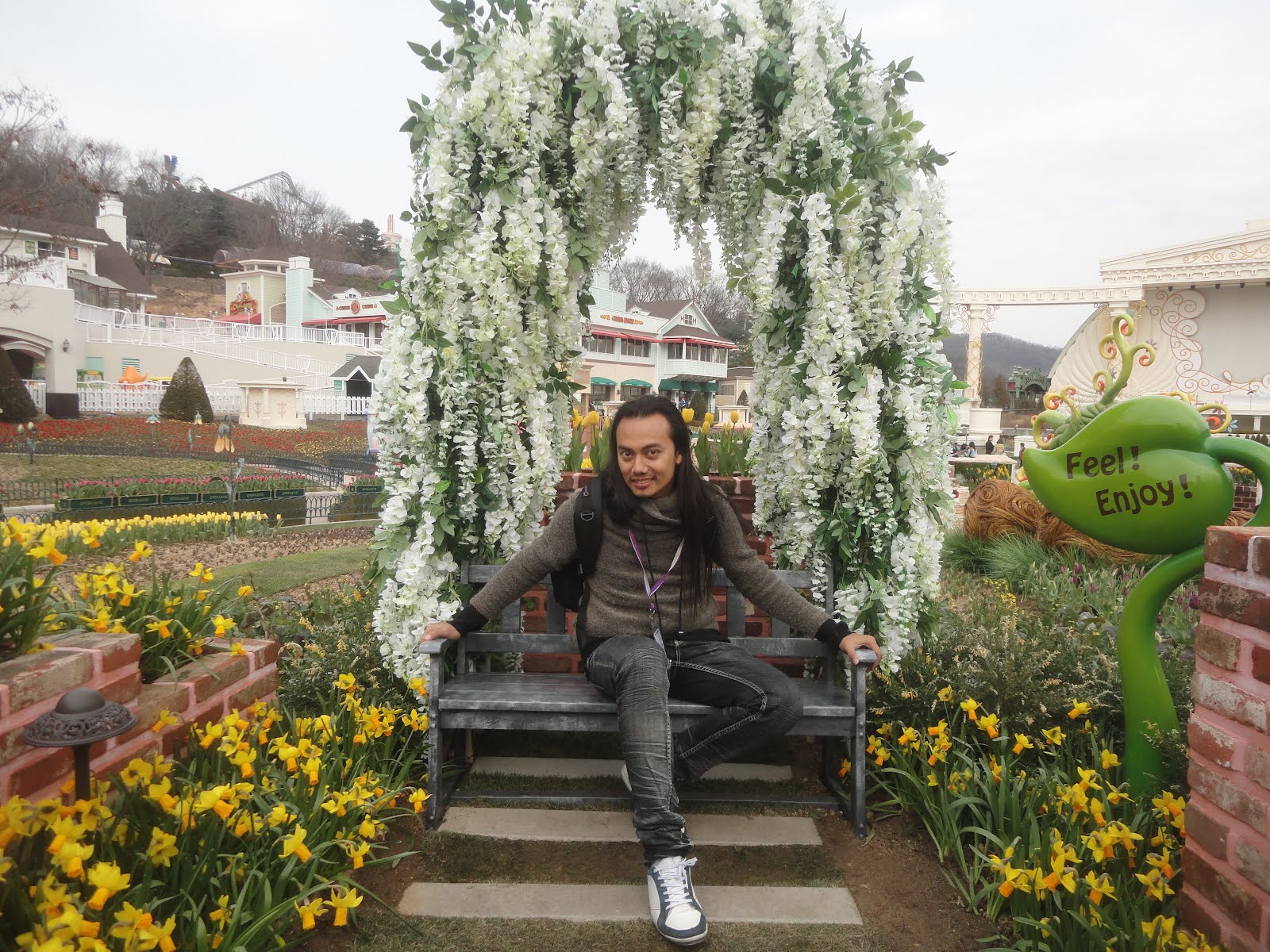 apple muslim holiday: KOREA JEJU - PESTA TULIP AWAL MUSIM BUNGA