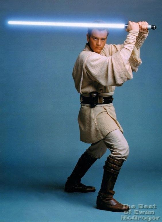 STAR WARS AFICIONADO WEBSITE: CLASSIC IMAGE: THE 'SABER AND THE VALIANT!