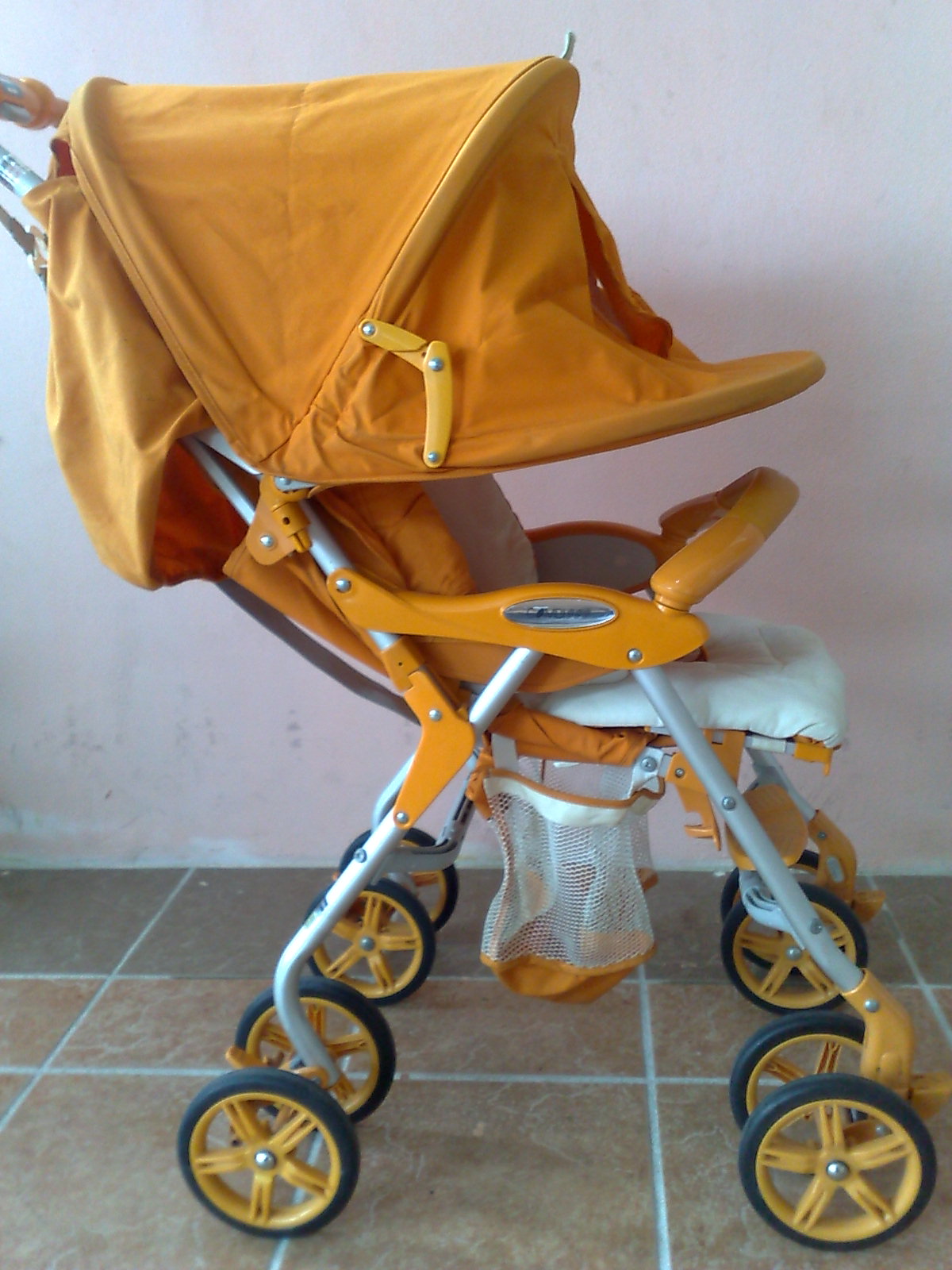 Pu3 Store @~Sold Item~@: Orange Combi Stroller