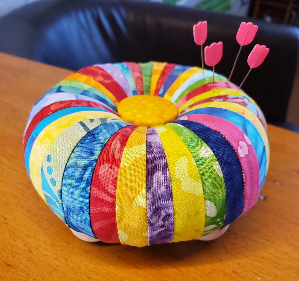 Quilted Delights: All About Strings Blog Hop - Spring Strings