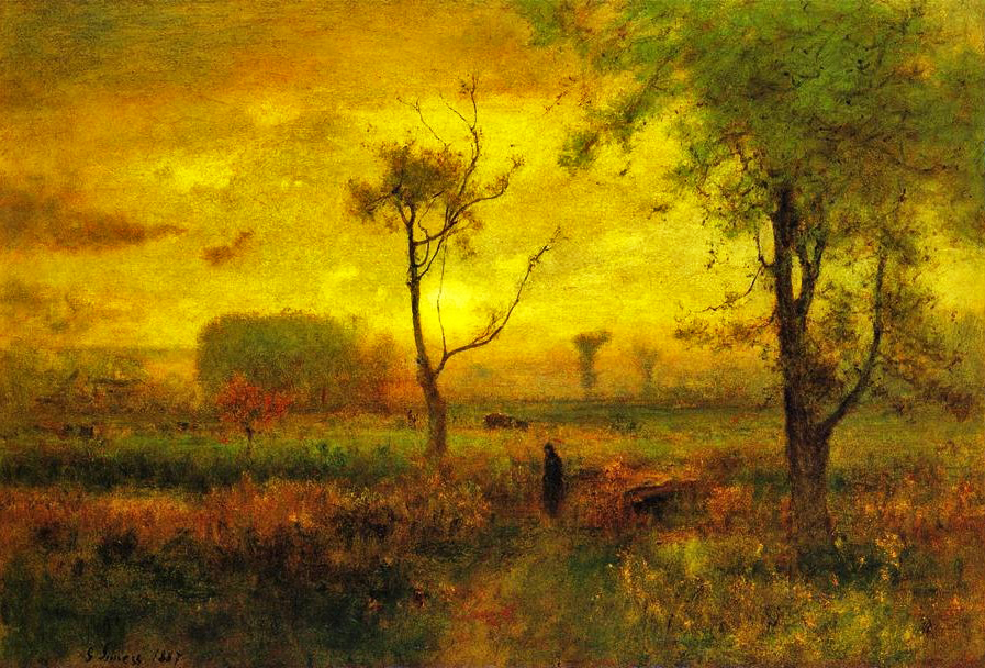 19th century American Paintings: George Inness, ctd