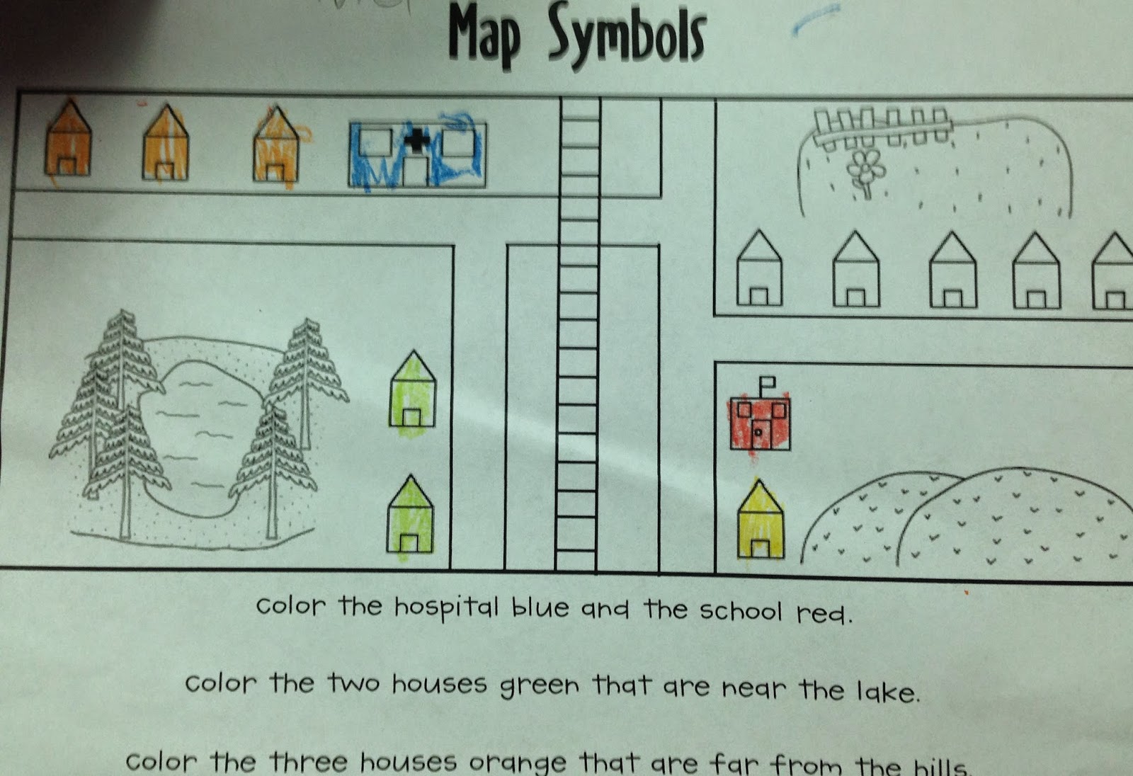 Map Symbols For Kids