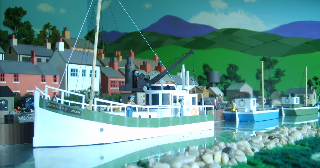 SodorModelRailroading: Boats and Trawlers #1: Fishing Village