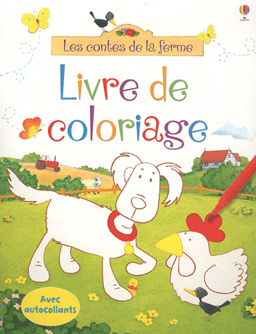 Les lectures de Mathilde: Les contes de la ferme : Livre de coloriage ...