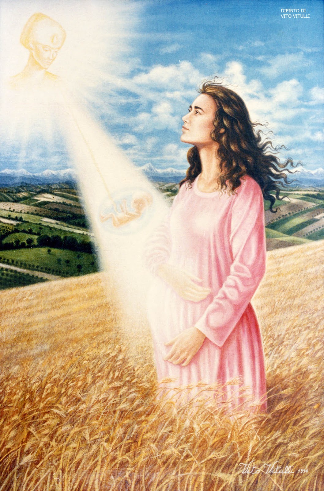 L' arte di Vito Vitulli: LA MIA FEDE VERSO LE POTENZE CELESTI