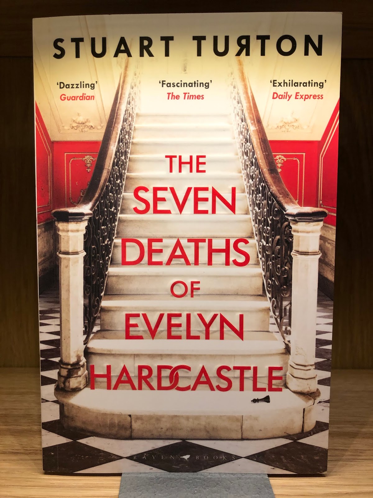 The Infinite Bookcase: The Seven Deaths of Evelyn Hardcastle book review