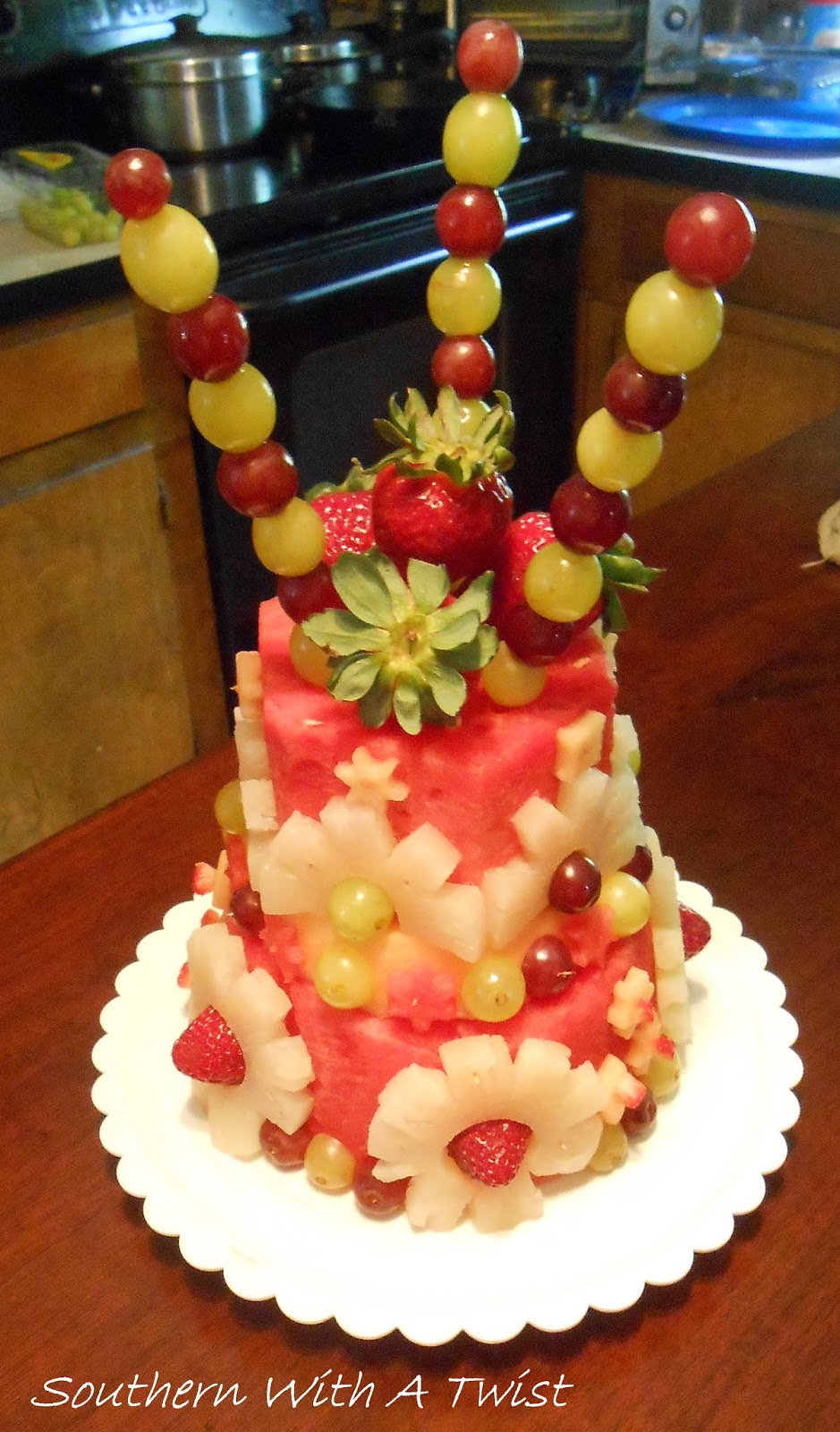 Southern With A Twist: Fruit "Cake"