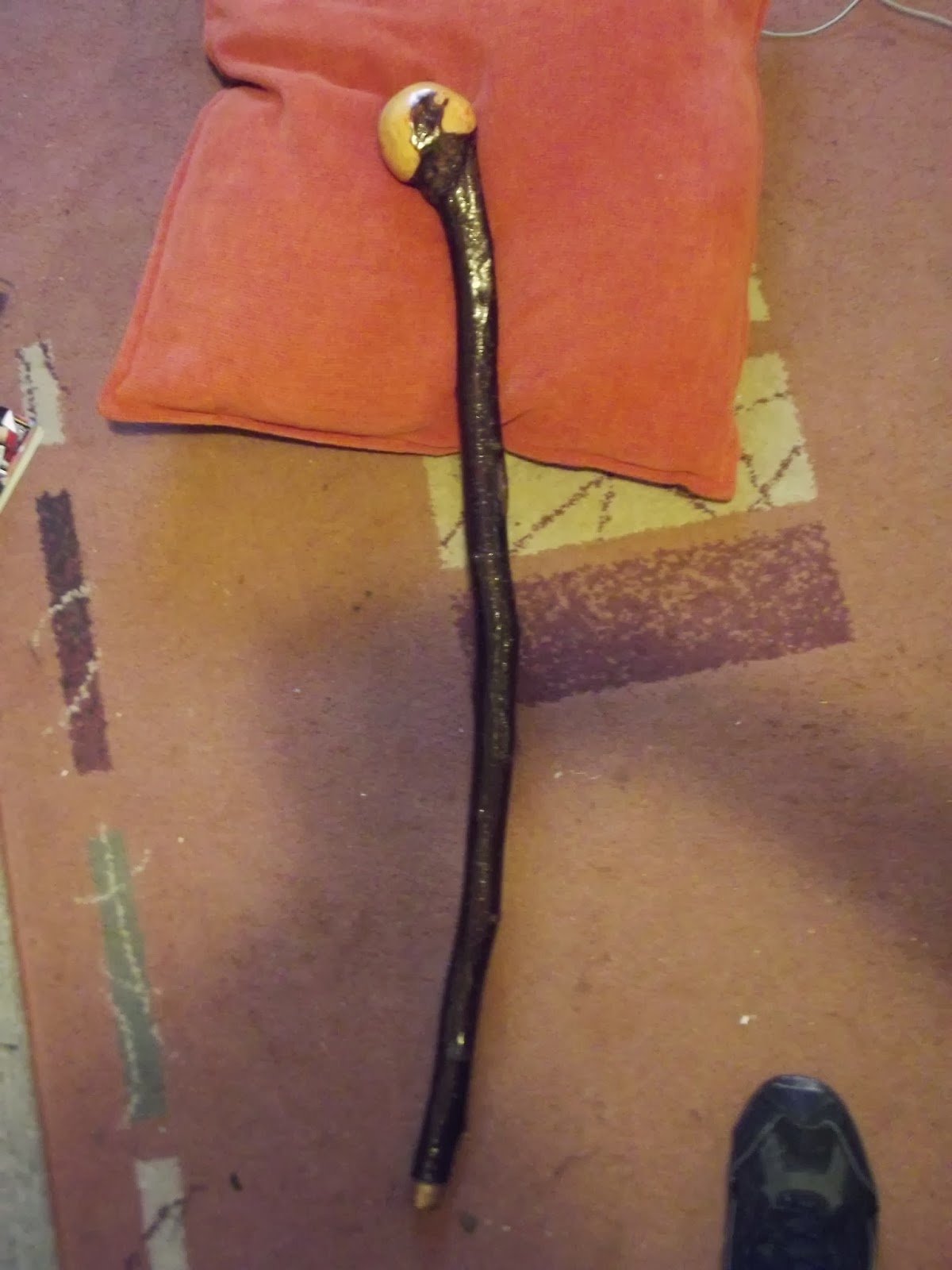 Sticks and things: Hazel shillelagh style stick