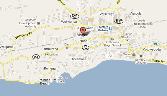 SRI LANKA POSTAL CODES: Matara Area Codes