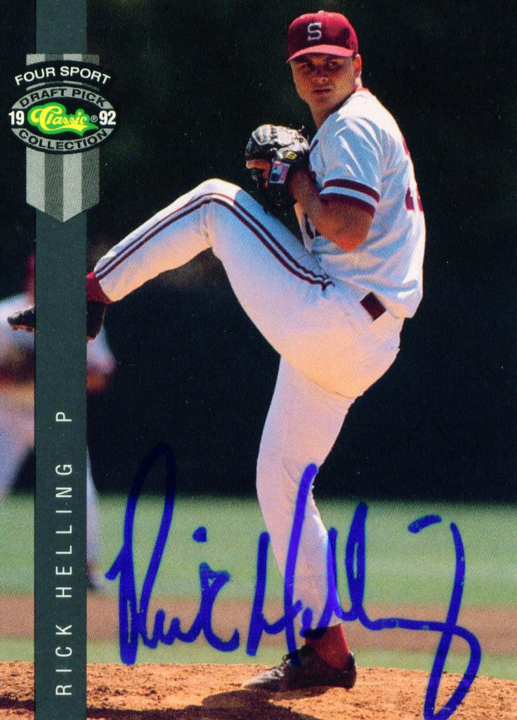 Texas Rangers Cards: Best Seasons: Rick Helling - 1998.