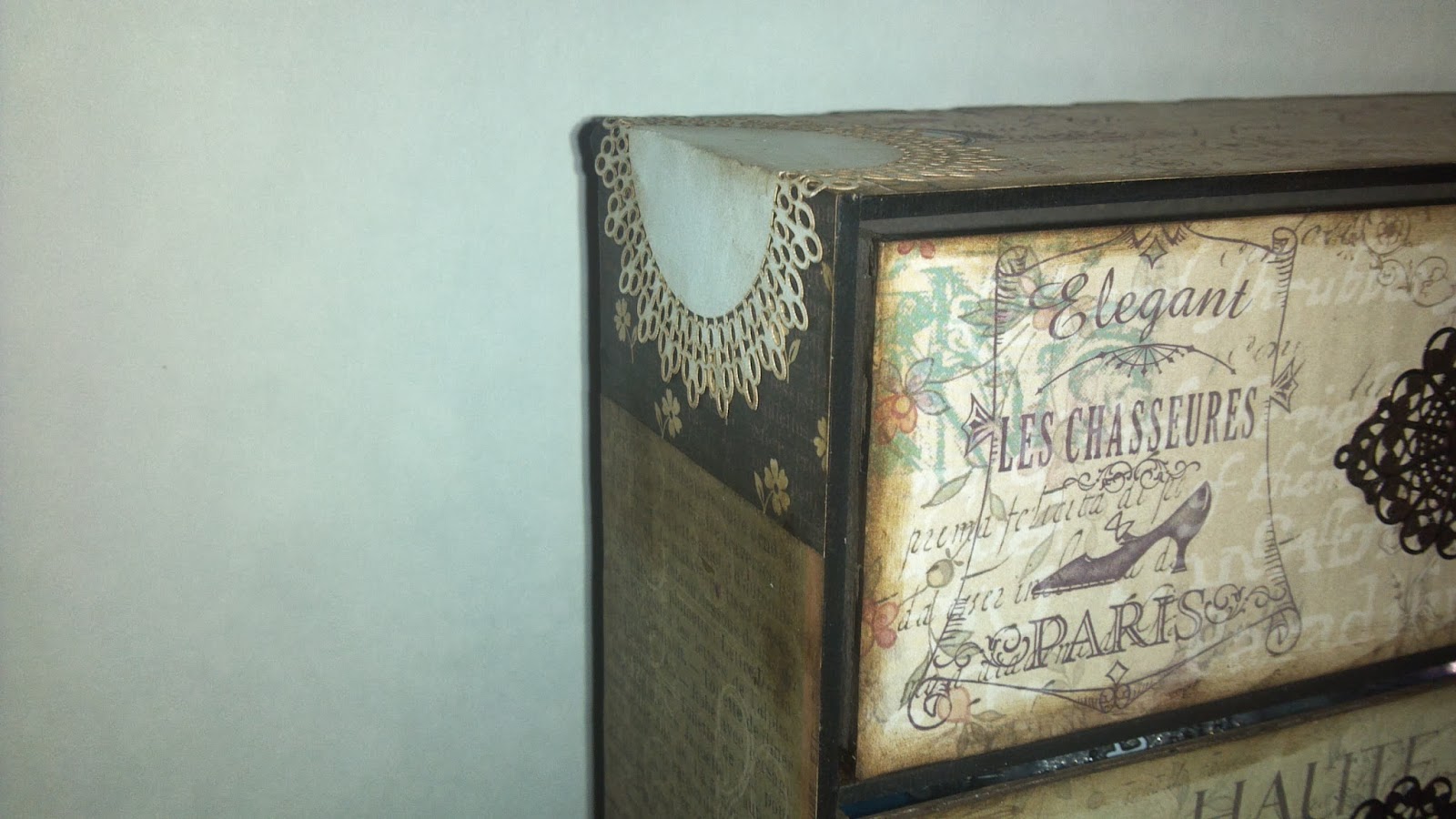 The Craft Hoarder: Gina's Designs DT Project: Five-Drawer Storage Cabinet