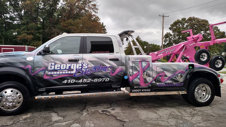 George's Custom Towing: October 2016
