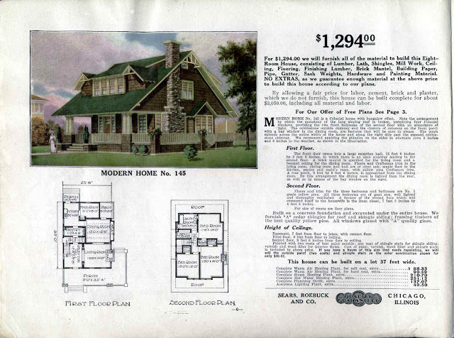 Sears Catalog ‘Kit Homes’ From the Early 20th Century ~ Vintage Everyday