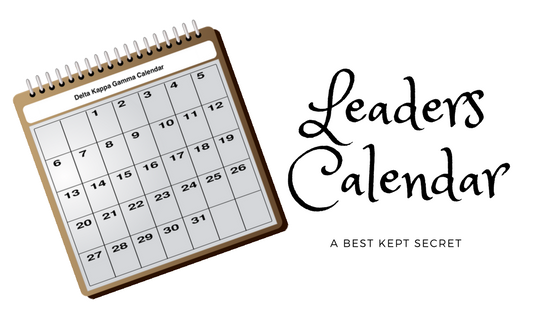 DKGSI: Leaders’ Calendar: A Best Kept Secret