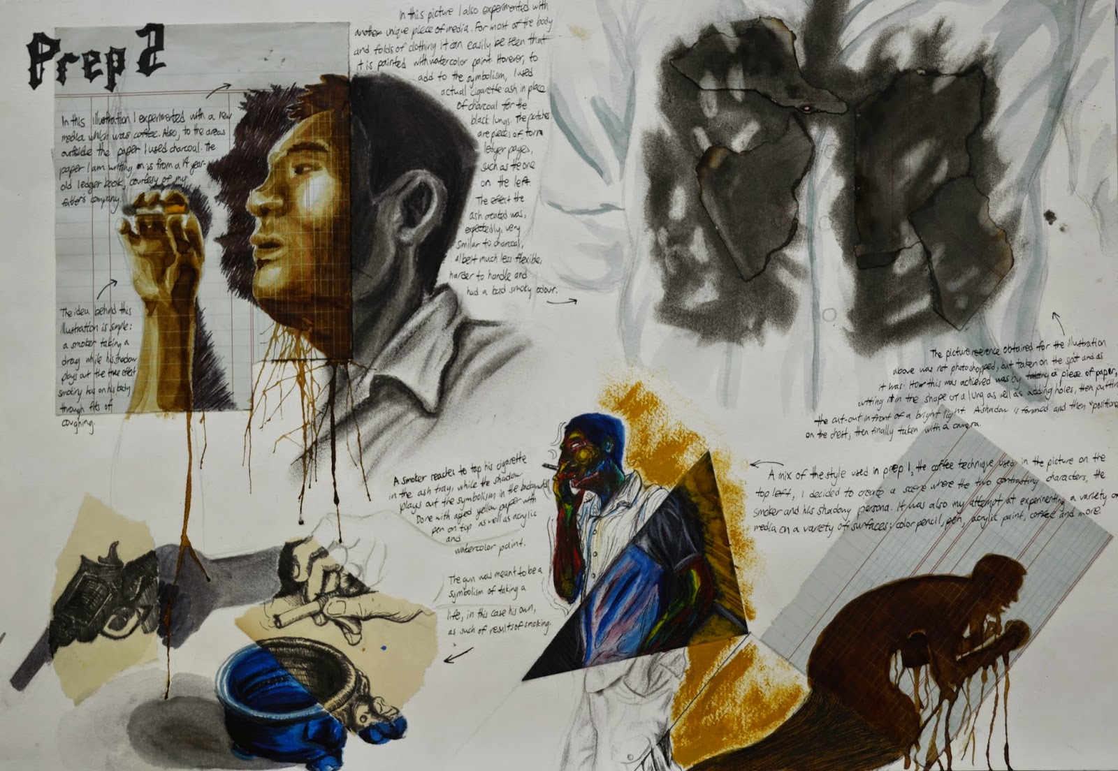 Malaysian High School Art Teacher: A* students' work | BATCH 2014 ...