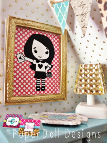 PaperDoll Designs: Dollhouse Makeover: The Craft Room!