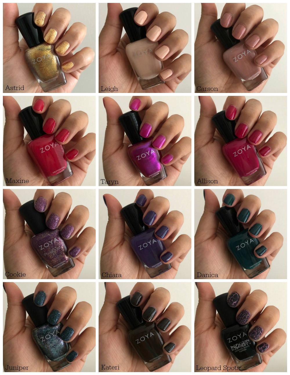 Zoya Robyn Swatch