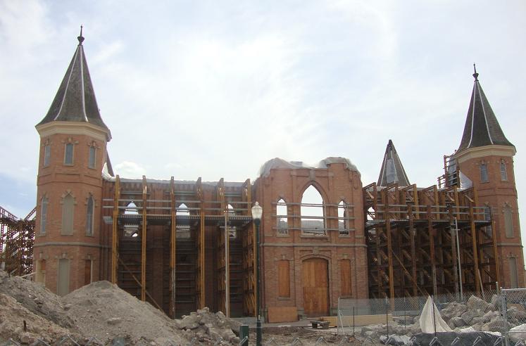 New Temple in Provo: First Tabernacle in Provo