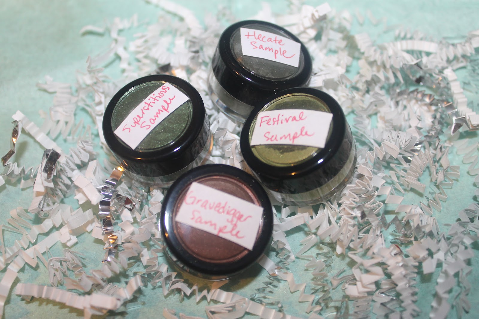 The Dark Side of Beauty: Review: Unbound Eden Cosmetics Fall Eyeshadows