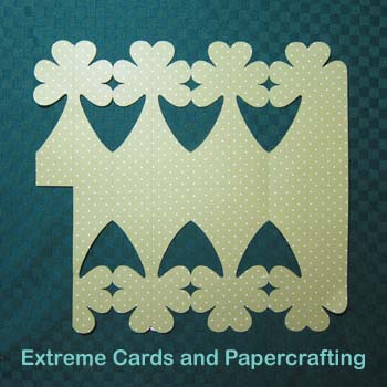 St. Patrick's Shamrock Fan Pop Up Card