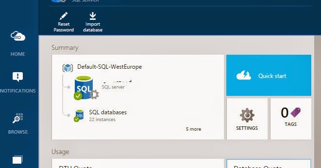 SQL Azure for DBAs and Data Engineers