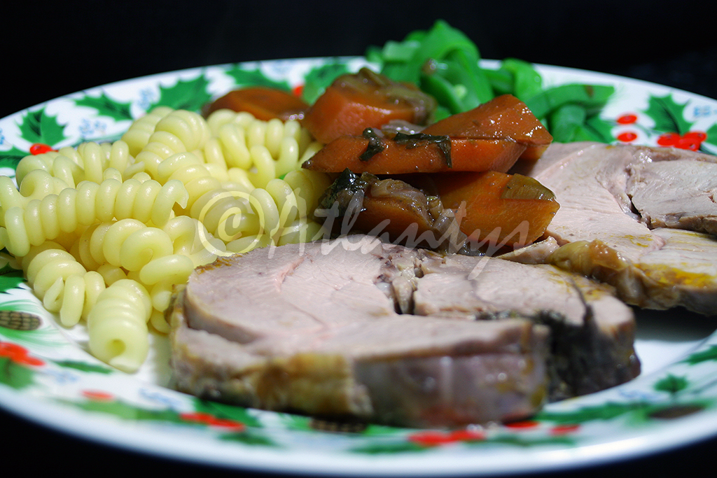 Terapia do Tacho: Roti de peru estufado (Stewed turkey roti)