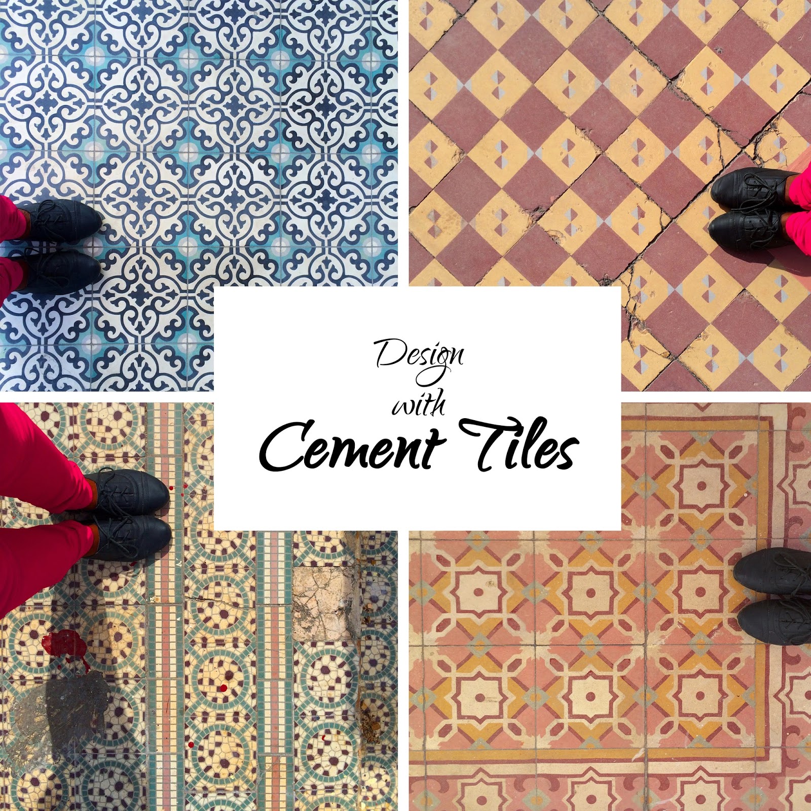 Design with Cement Tiles - JenPen Design Studio