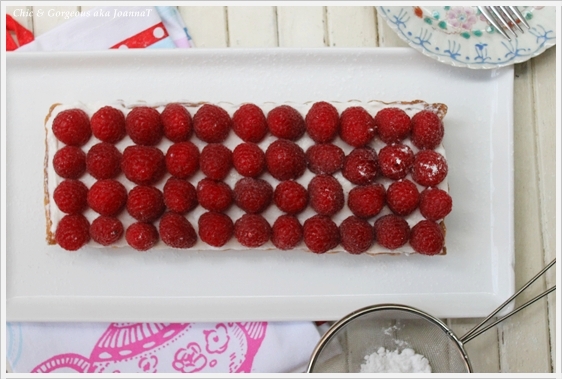 Chic & Gorgeous Treats: Baking Recipe: Raspberry Ricotta Tart & THANKS!!!