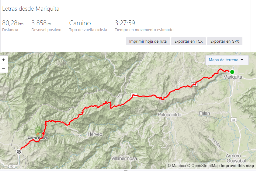 CAS 2018: Proyecto CAS mes de Mayo - Paseo ciclístico a Letras