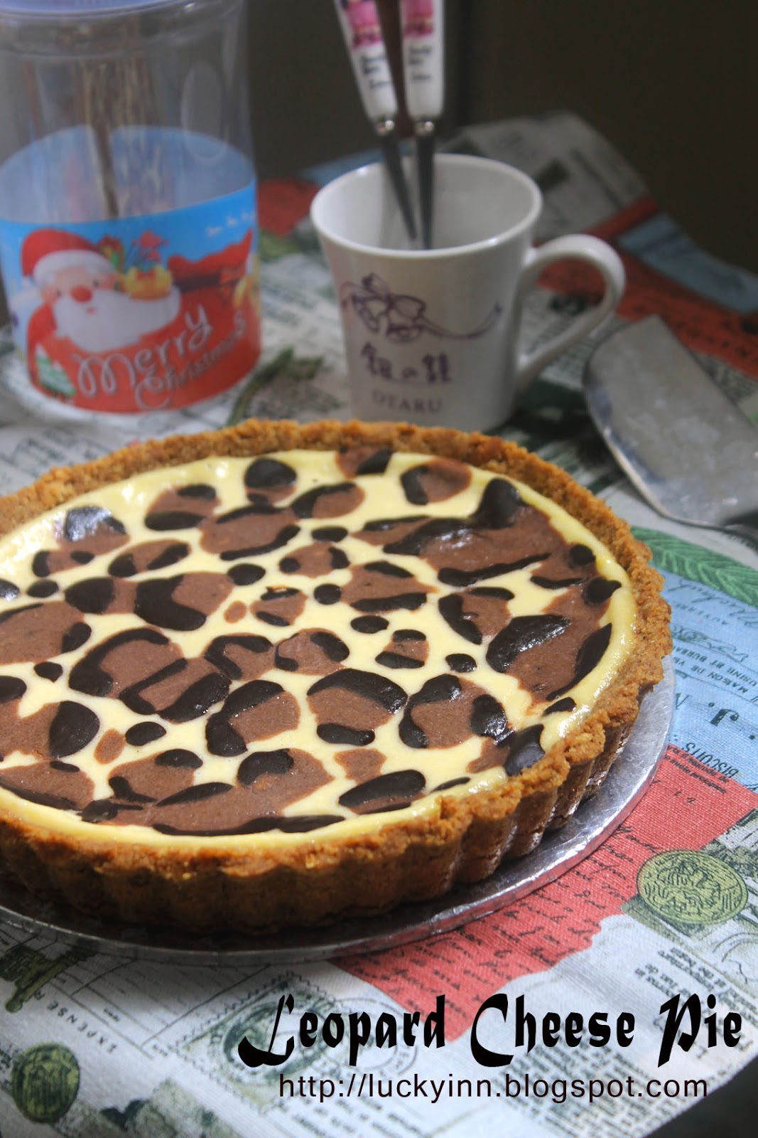 Lucky Inn: Leopard Cheese Pie 豹纹芝士塔