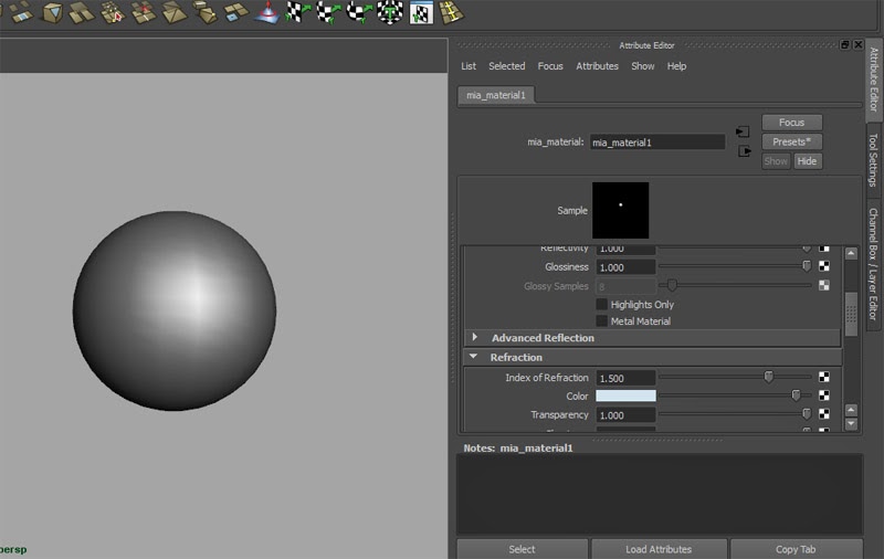 Index Of Refraction For Maya Material | Prabal Bhaumik