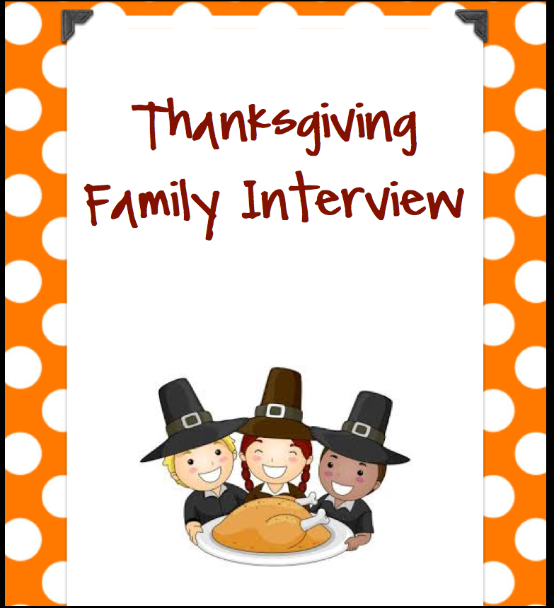 easy peasy education: the thanksgiving interview project