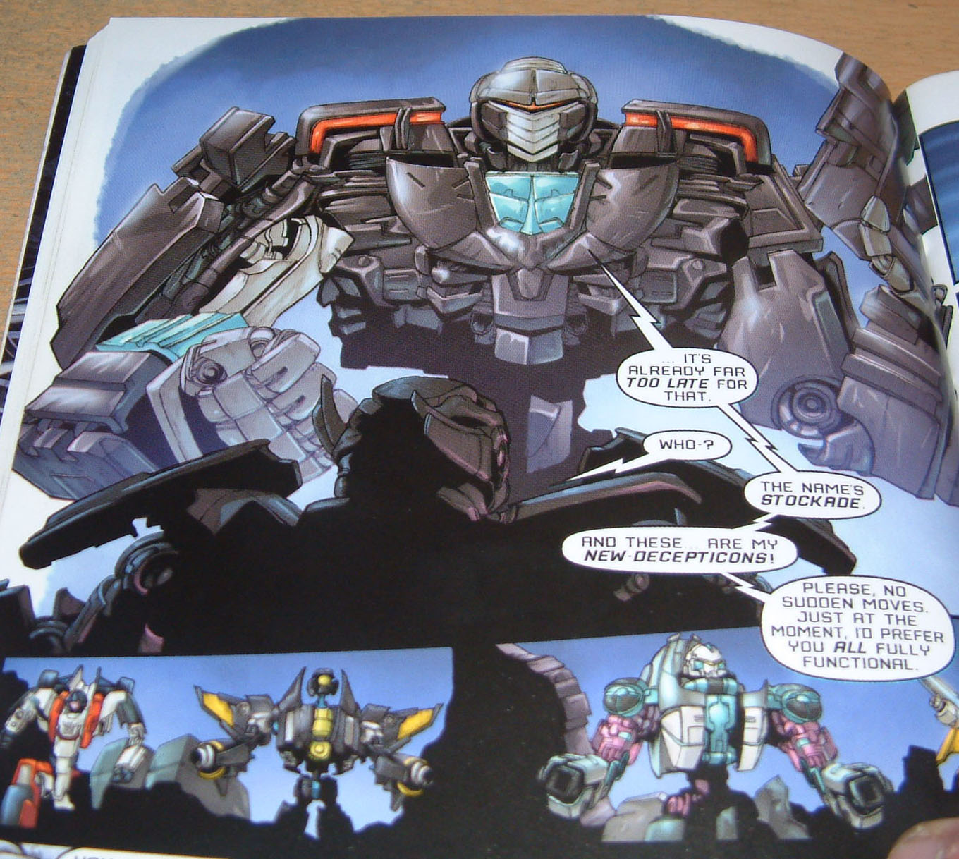 THE TRANSFORMERS: 2007 MOVIE STOCKADE