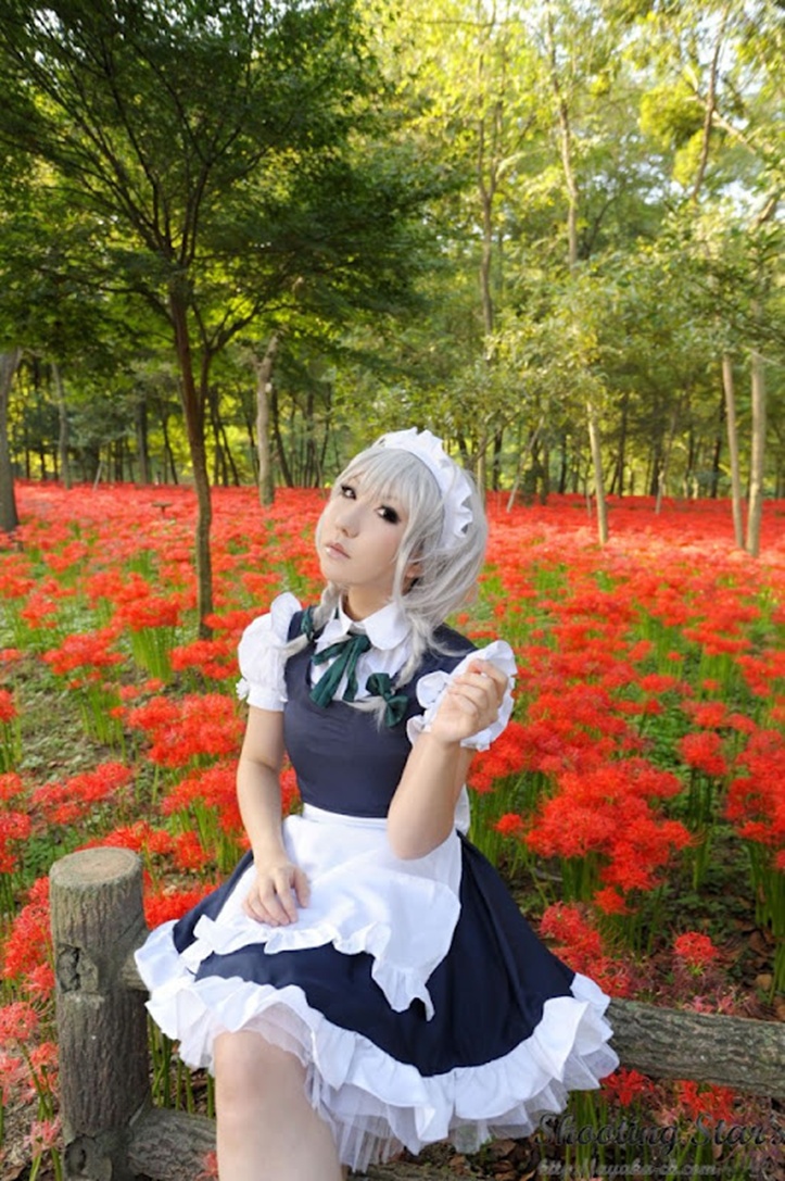 anima-animasi: Sakuya Cosplay Photography : Sakuya Izayoi