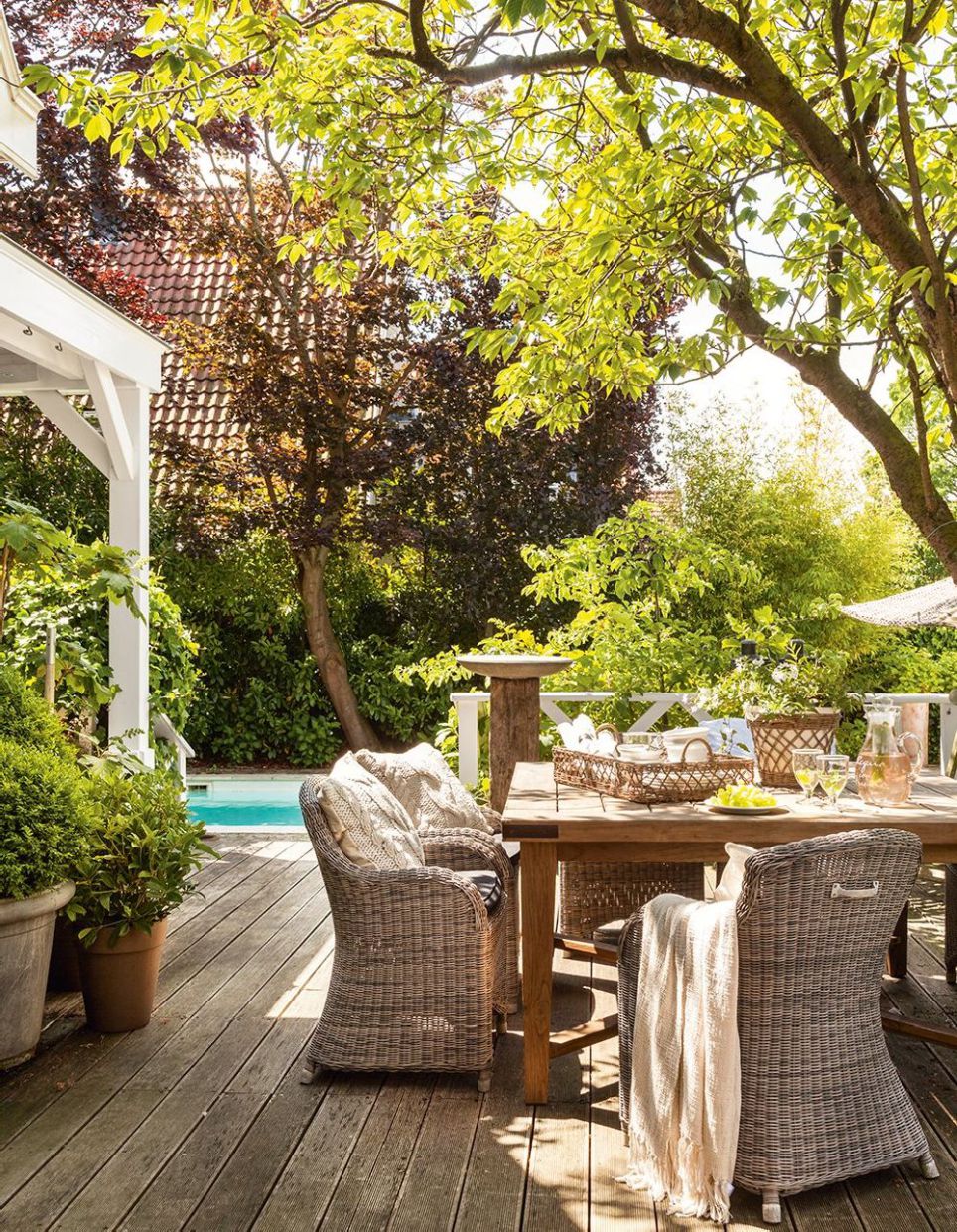 Elegant terraced house with an amazing courtyard