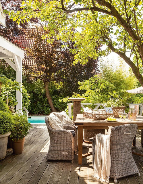 Elegant terraced house with an amazing courtyard