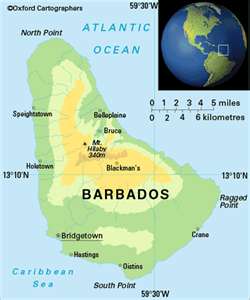 Mapa de BARBADOS