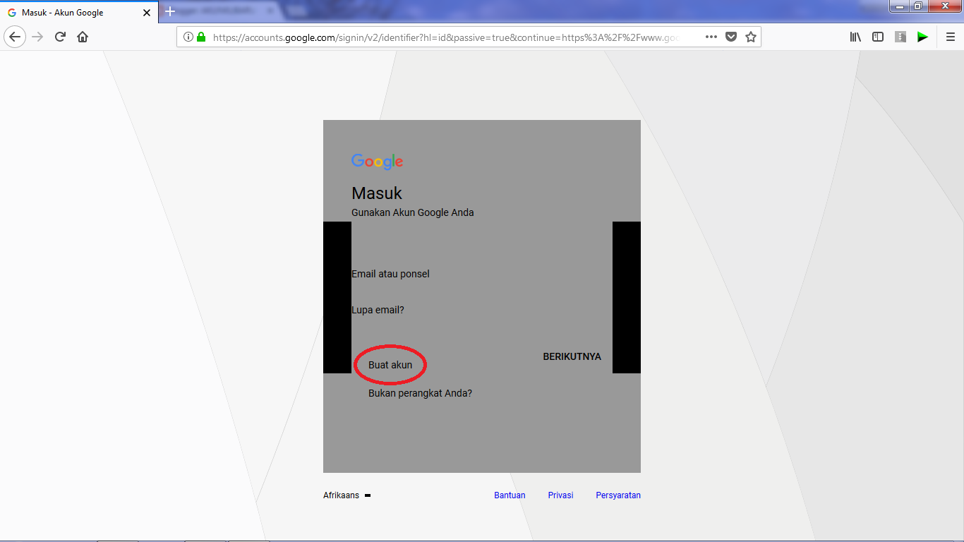 AKUNKUBARU: Cara Membuat Akun Google Baru Lewat Laptop dengan Mudah dan ...