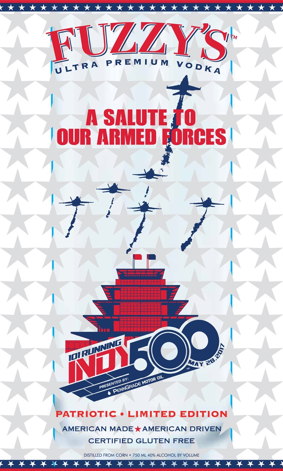 The Wine and Cheese Place: Fuzzy's Vodka Indy 500