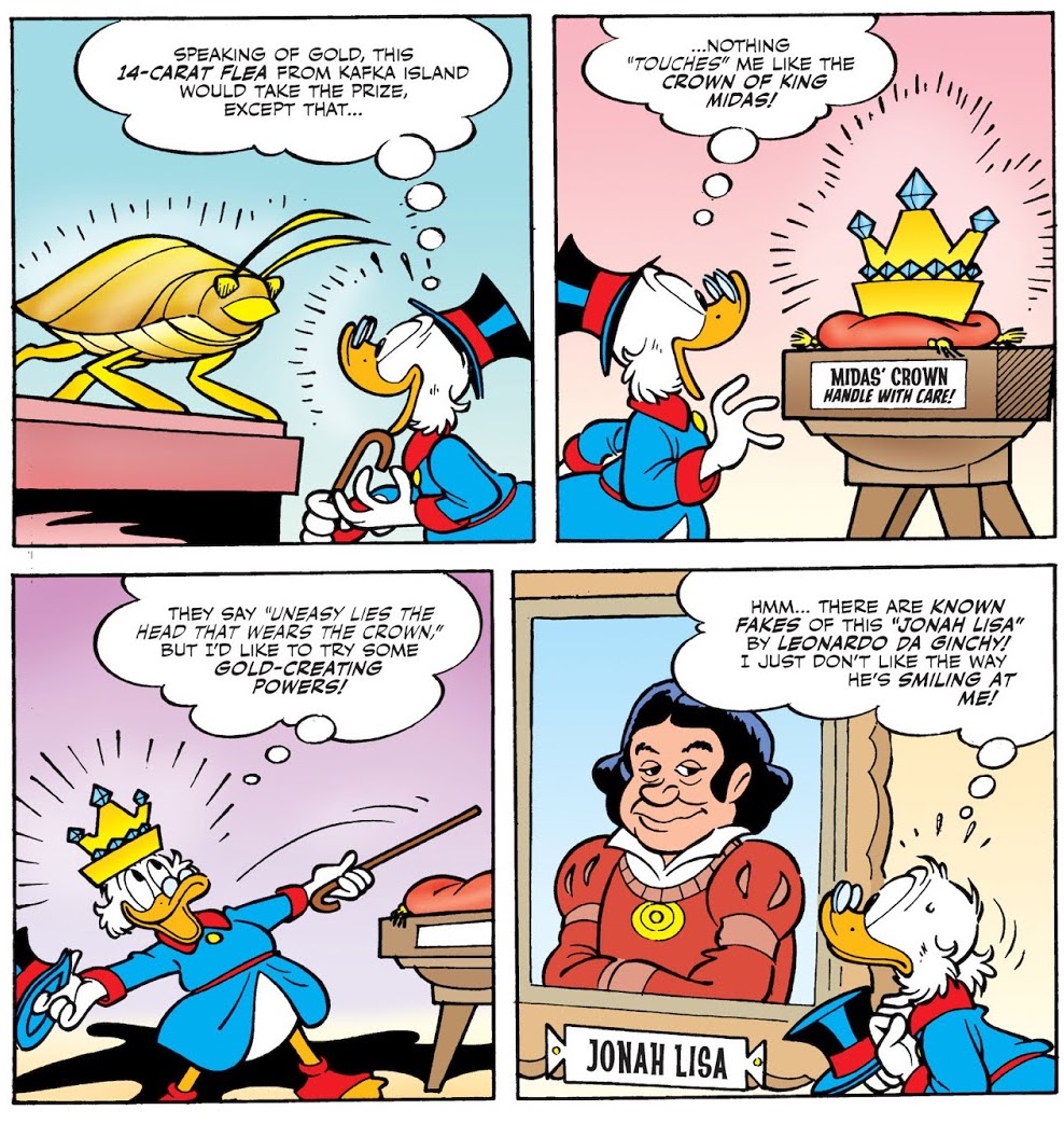 Duck Comics Revue: "Money Is the Root of Upheaval!"