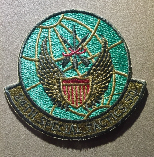THE USAF RESCUE COLLECTION: USAF 24th STS Subdued Patch