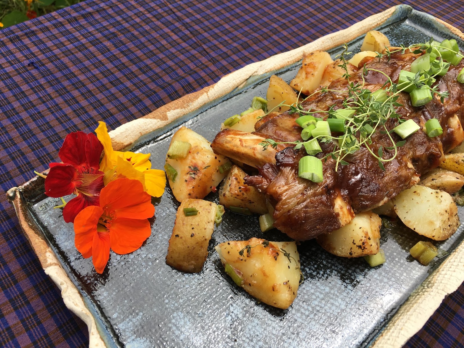 Avanti Cafe Musings: BBQ Marinated Ribs & Baby Spuds :: Chef Mark ...