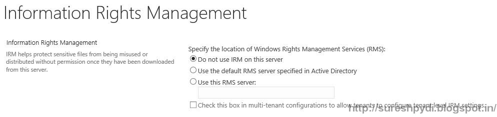 Information management policies in SharePoint - Things to share