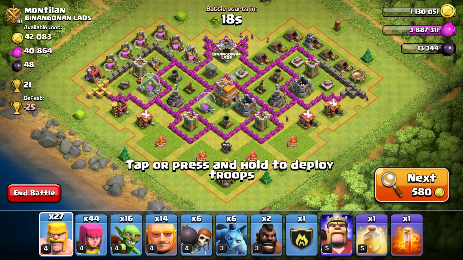 Libertarios Clash of Clans: Diseños aldea Th7