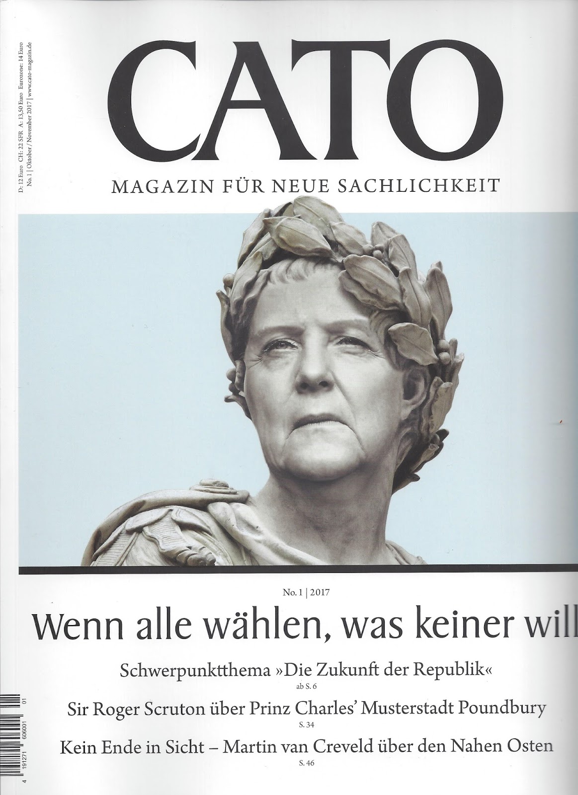 Pieter Jan Verstraete: Cato nieuw tijdschrift