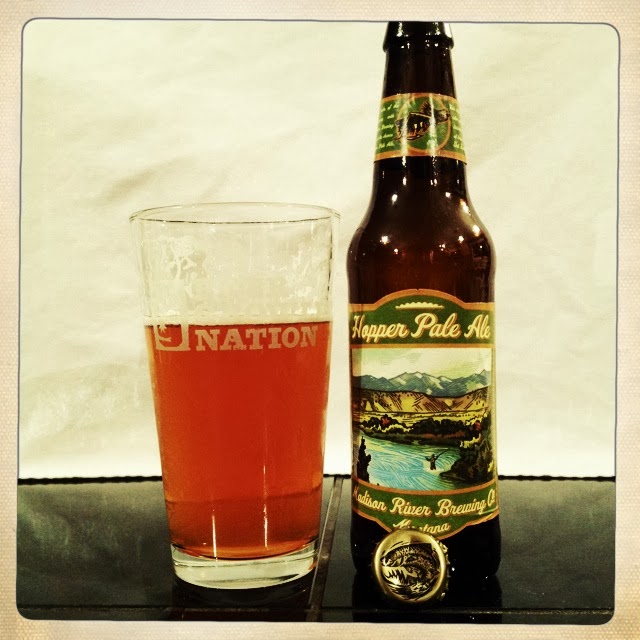 NorCal Beer Blog: Madison River Brewing Company Hopper Pale Ale