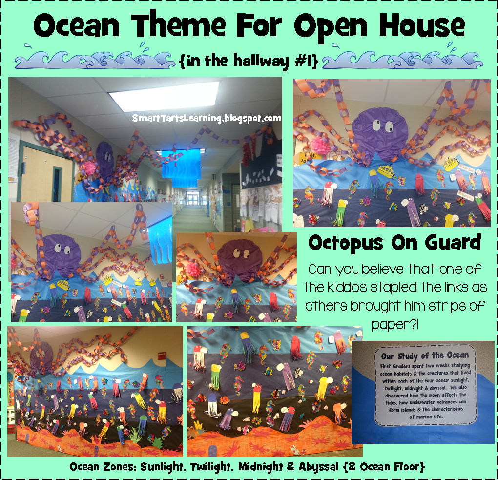 SmartTartsLearning: We Went TOTALLY Overboard for our Ocean Themed Open ...