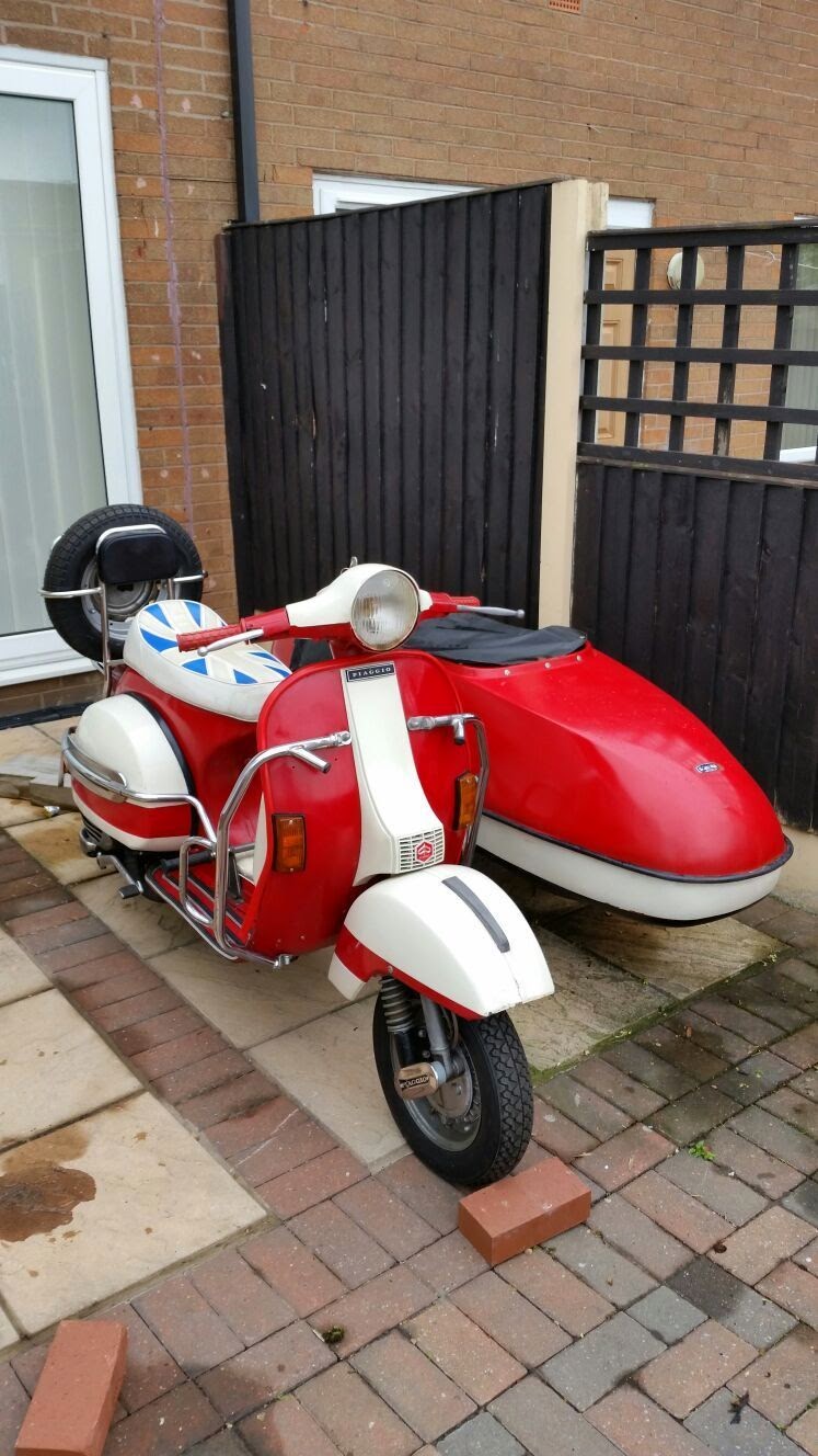 Motorcycle Restoration Projects UK: VESPA (DOUGLAS) 125cc - 200cc 1979